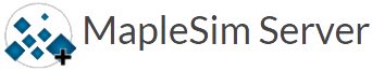 Software: MapleSim Server