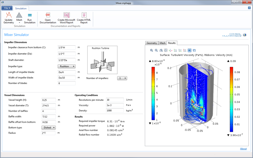 Application Builder para COMSOL Multiphysics